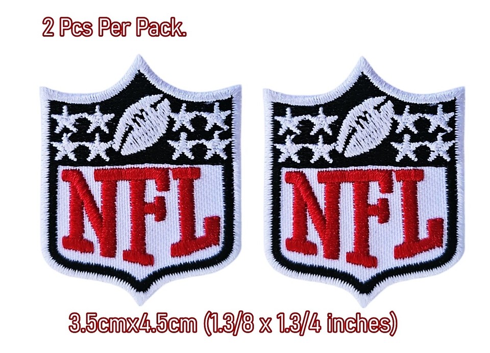 NF L🏈Football league Patch Embroidery Iron,Sew on(Select options) Thai ...