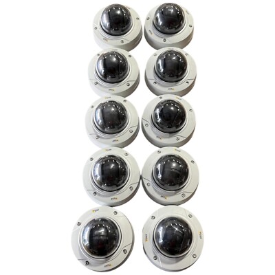 Lot of 10 -Axis Communications P3224-V MKII PoE Network Surveillance ...