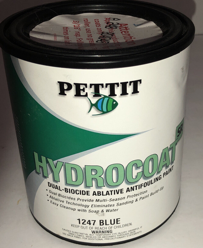 Pettit 1247 Blue Hydrocoat SR Antifouling Paint -1ea Quart SHIPS N 24 HOURS | eBay