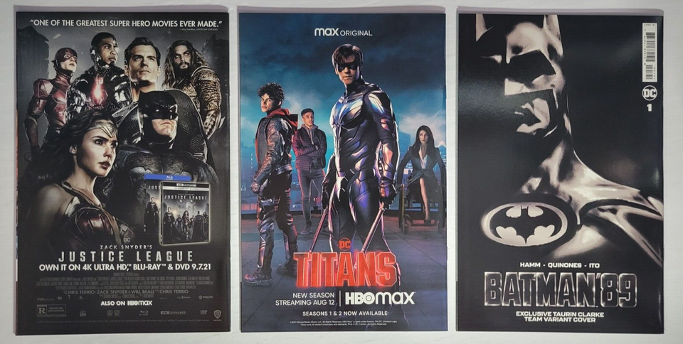 Batman '89 Variant Cover Lot #1 2 Taurin Clarke Joe Quinones Mitch ...