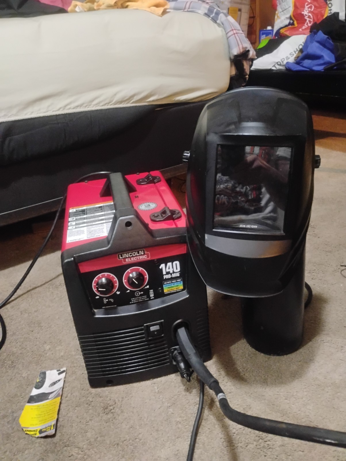 Lincohn Pro Mig 140, Can Run Aluminum Spool Gun Optional Does Not Come ...