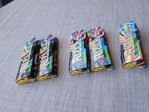 5 PACKS OF MUSIC FESTIVAL EDITION REGULAR GREEN RIZLA CIGARETTE ROLLING ...
