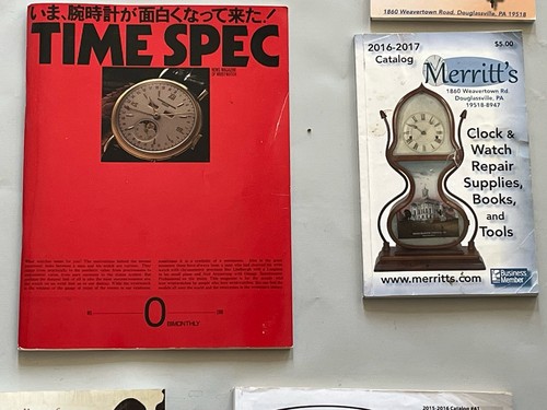 Vintage Reference Guide Replacement Parts Repair Clock Mailorder Book ...