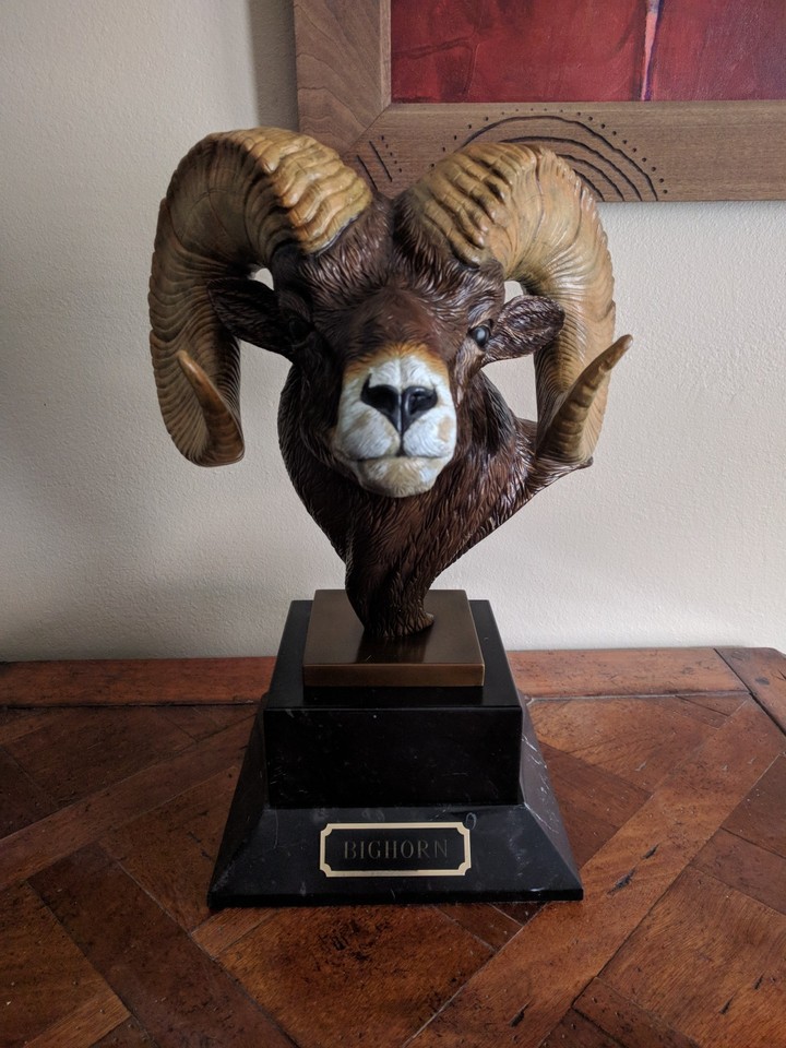 Rare Bill Toma "Bighorn" LE Bronze Sculpture | eBay