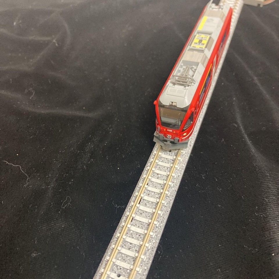 KATO 10-1273 N Gauge Rhaetian Railway ABe8/12 Allegra 3 Unit Set Model ...