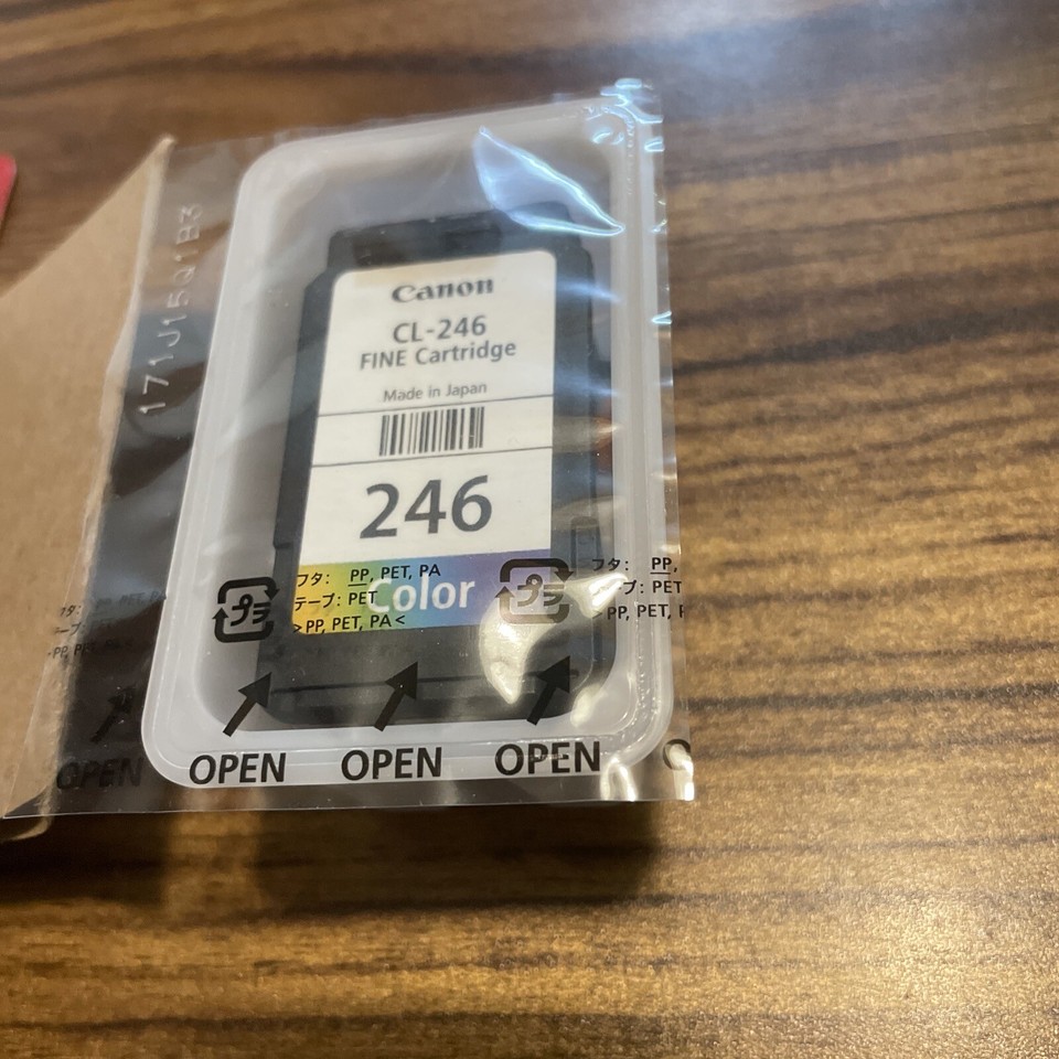 Genuine Canon 246 Color Ink Cartridge Sealed CL-246 | eBay