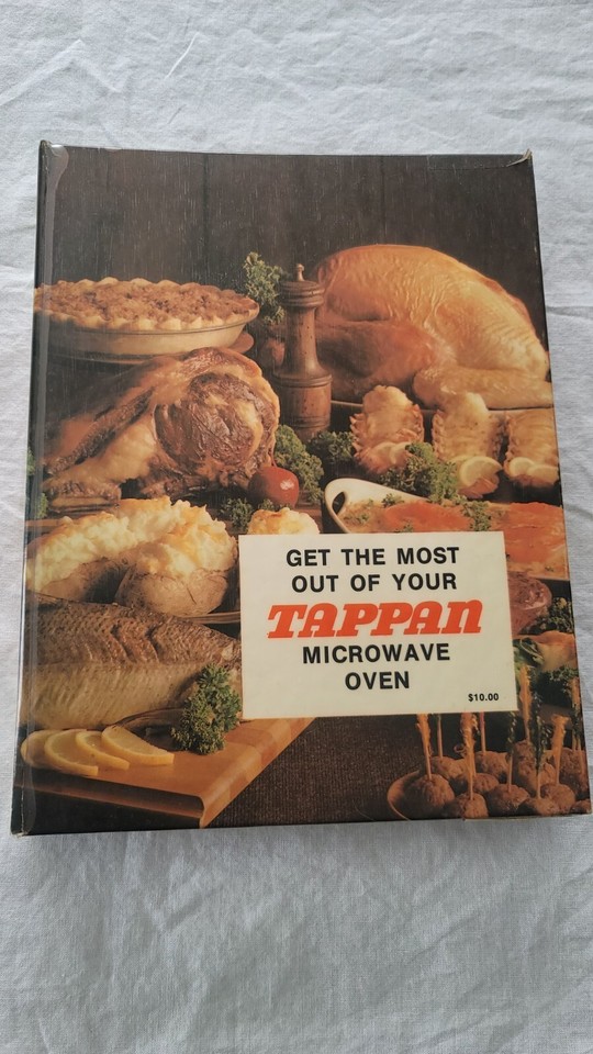 c1975 Vintage Tappan Microwave Oven Operating Manual Cookbook Three ...