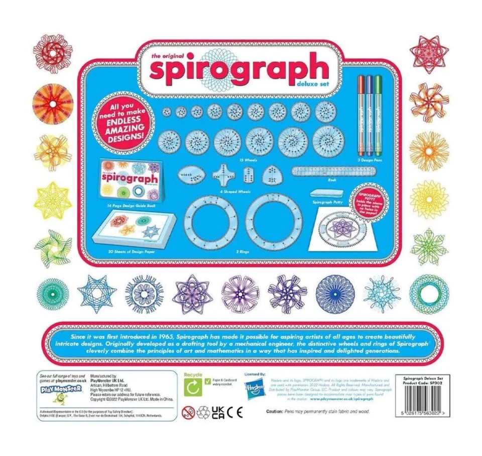 Spirograph Deluxe Set - BRAND NEW IN BOX | eBay UK