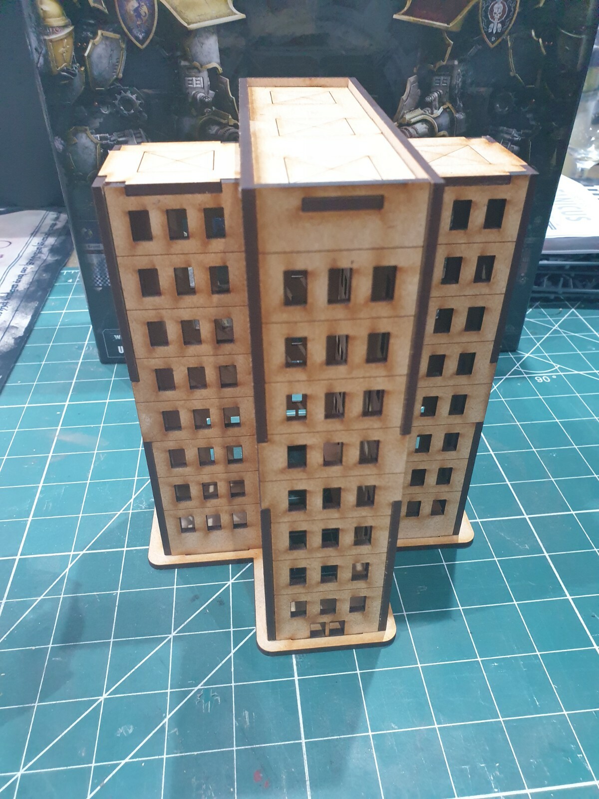 Epic 40k scenery Mega Block Adeptus Titanicus Legions Imperialis 3mm ...