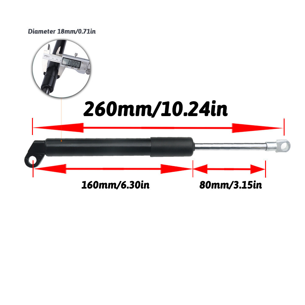 Tailgate Assist Slowdown Gas Strut Damper For Ford Ranger Wildtrak ...