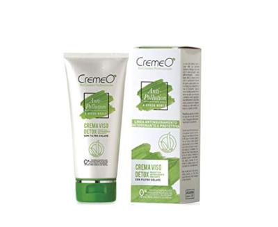 Cremeo Crema Viso Detox Protettiva Idratante Linea Detossinante Vegan ...