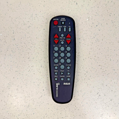 RCA Systemlink 3 Universal Remote Control Model RCU300WD TV VCR DVD ...