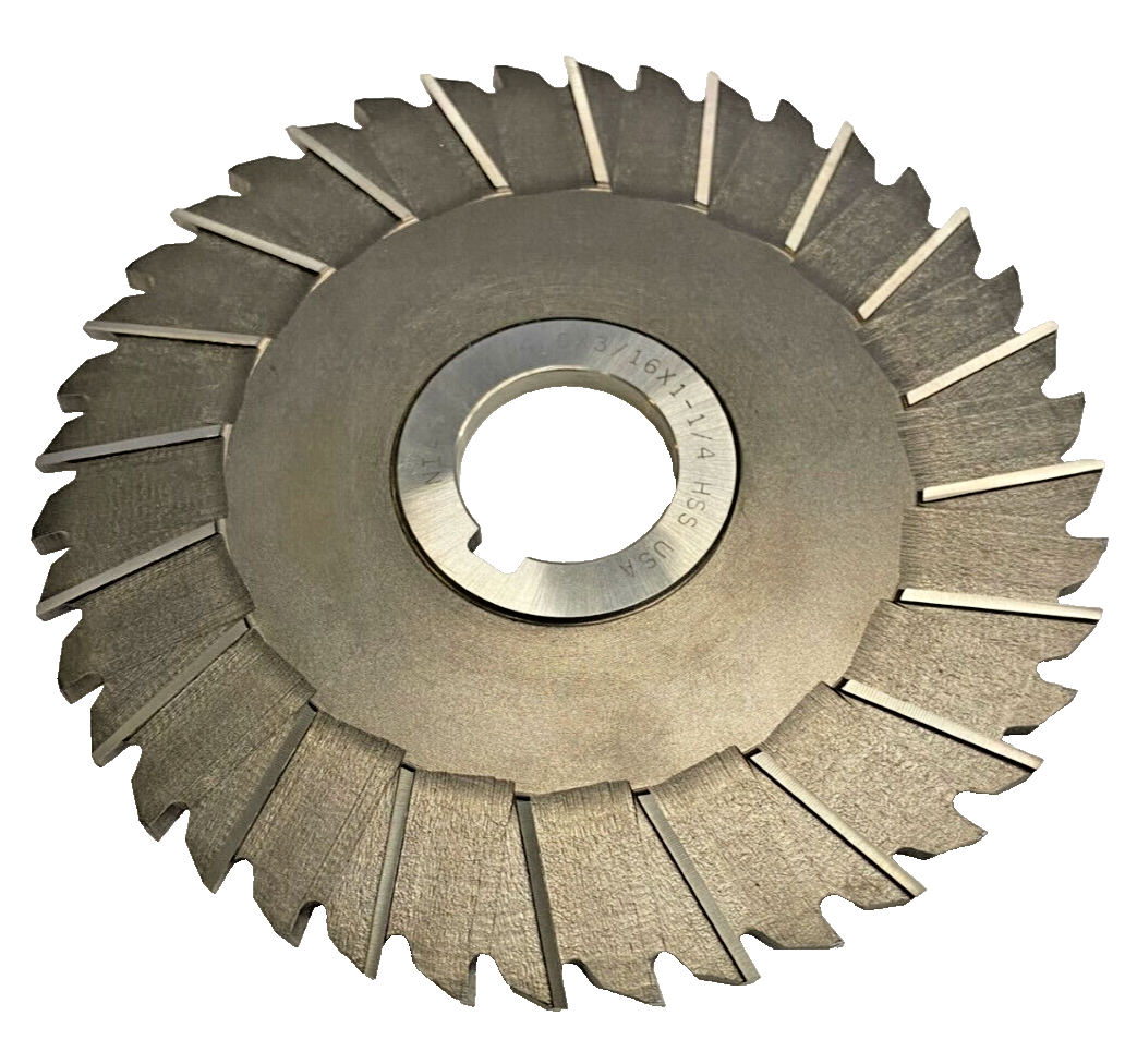 New Niagara Cutter Staggered Tooth Milling Cutter 6" x 3/16" x 1-1/4 ...
