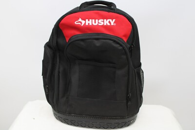 Husky Heavy Duty 16" Tool Backpack Rubber Bottom H-68003-03 1005144944 ...