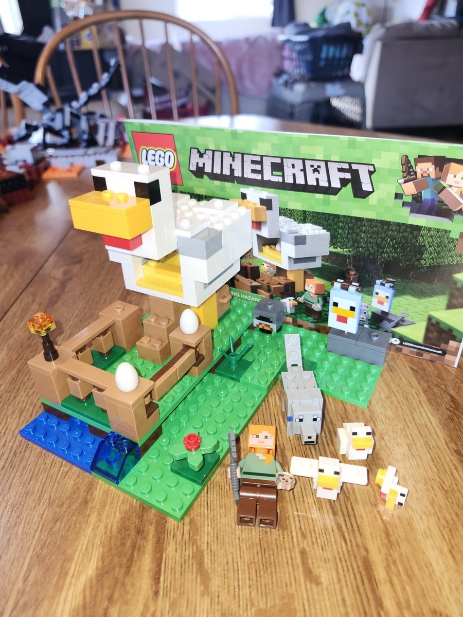 Minecraft Chicken Coop LEGO Minecraft The Chicken Coop Building Sets