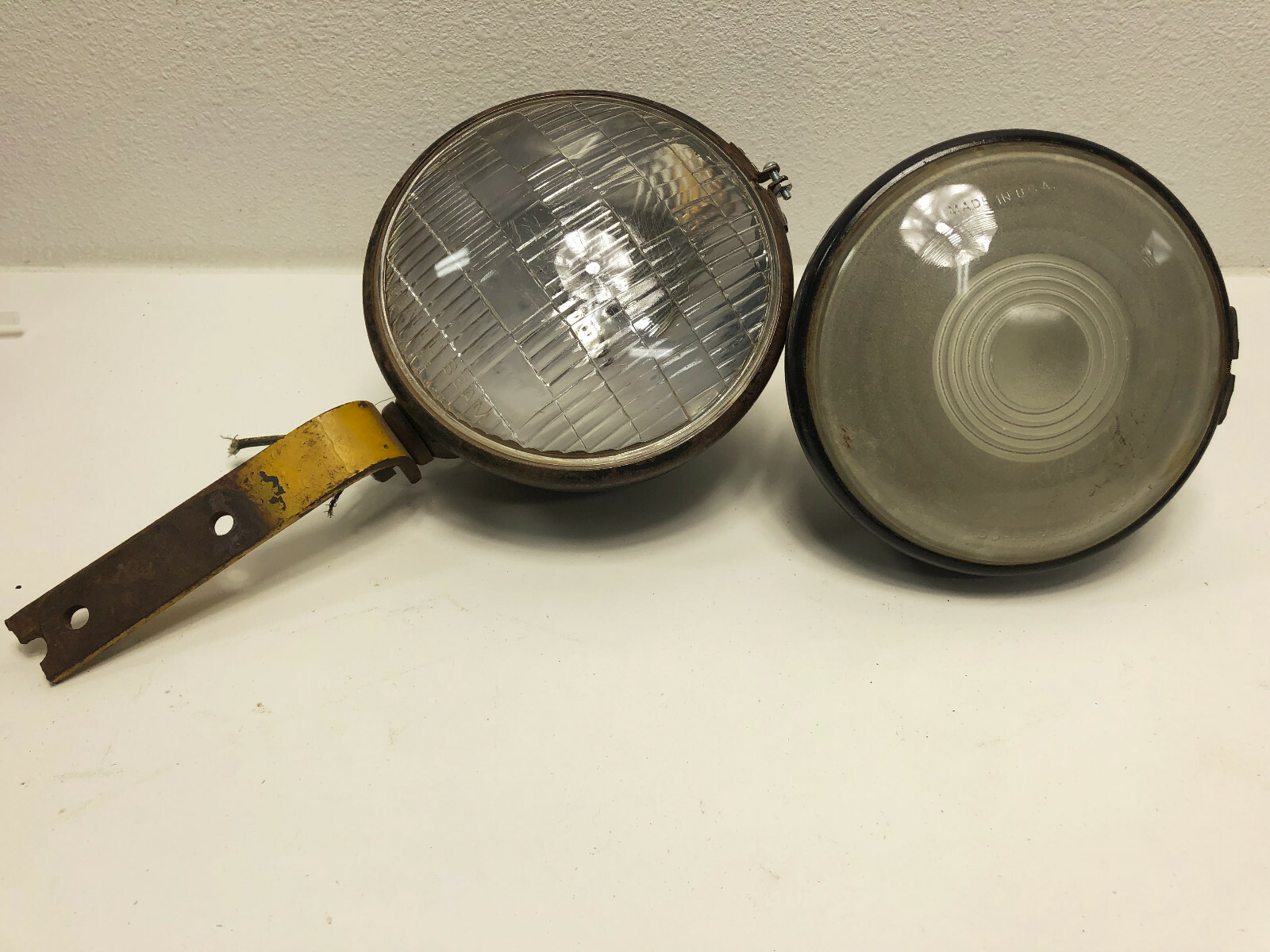 DO RAY 70(unusual lens) AND KING BEE HEADLIGHTS - RAT ROD - HOT ROD | eBay