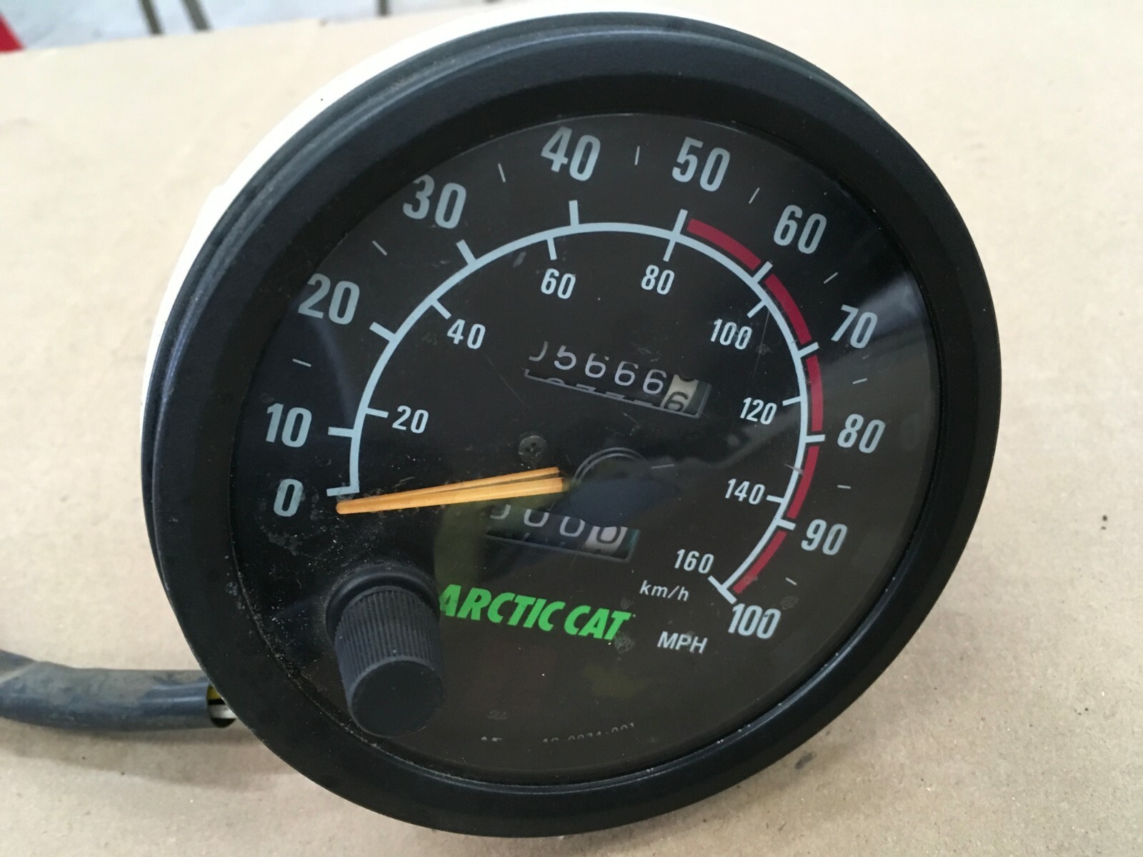 ARCTIC CAT ZR ZL 500 EFI Snowmobile Speedometer 0620-209 | 5666 Miles ...