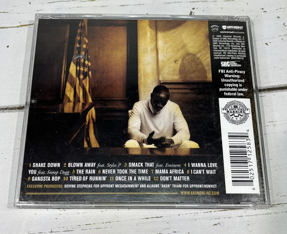 Akon Konvicted Tracklist