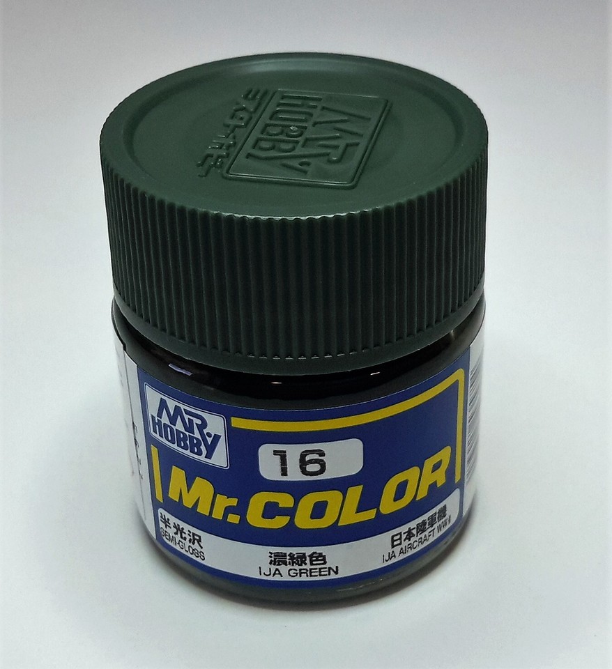 Mr. Hobby Mr. COLOR ENAMEL Paint 10ml Bottles C1-C609 COMPLETE RANGE ...