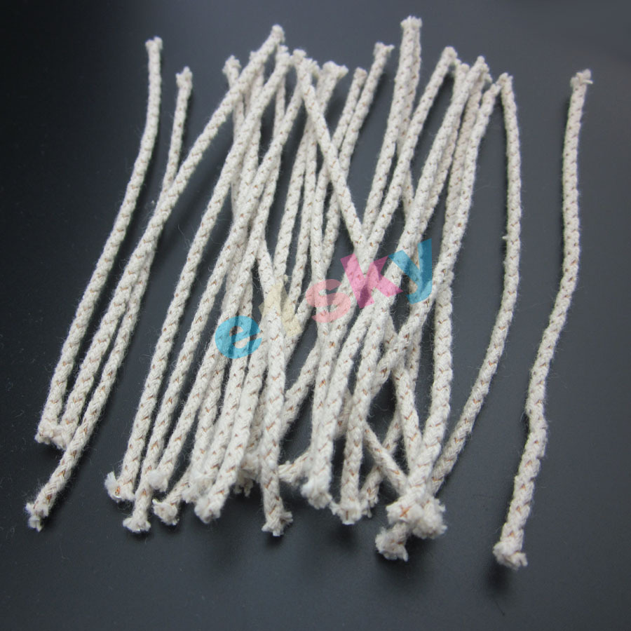 100 Flint Stone 30 Wick Cotton Wadding Felt For Petrol Fuel Zippo ...