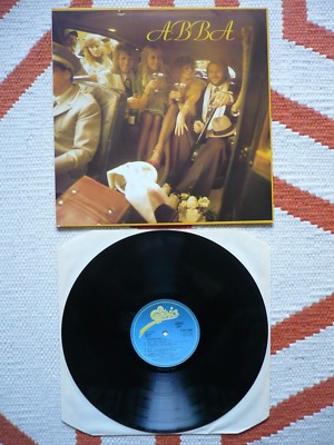 Abba Self Titled 1975 LP Vinyl UK Blue Epic Labels A4/B2 Mamma Mia SOS ...
