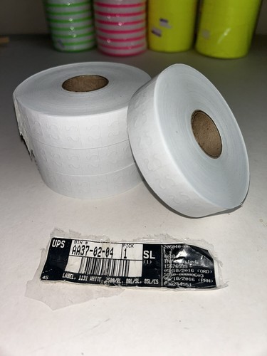 1 Monarch Easy-Load 1131 White One-Line Pricemarker Labels, 2500 Roll ...