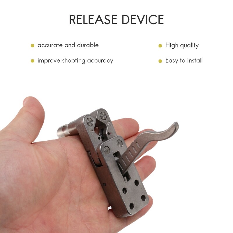 Outdoor Stainless Steel Release Device Polishing DIY Catapult Trigger ...