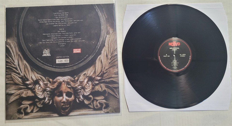 Girlschool Legacy LP Vinyl Record new Night Of The Vinyl Dead | eBay