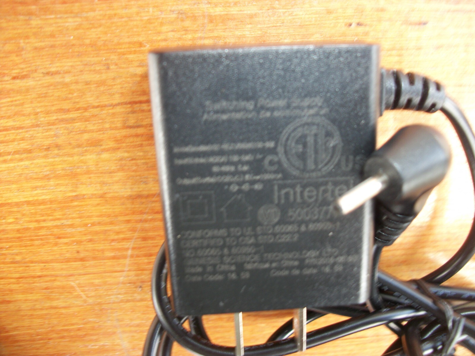 Genesis Intertek 5V 1000mA Power Adapter Model: GT-WLDU050001000-302 | eBay
