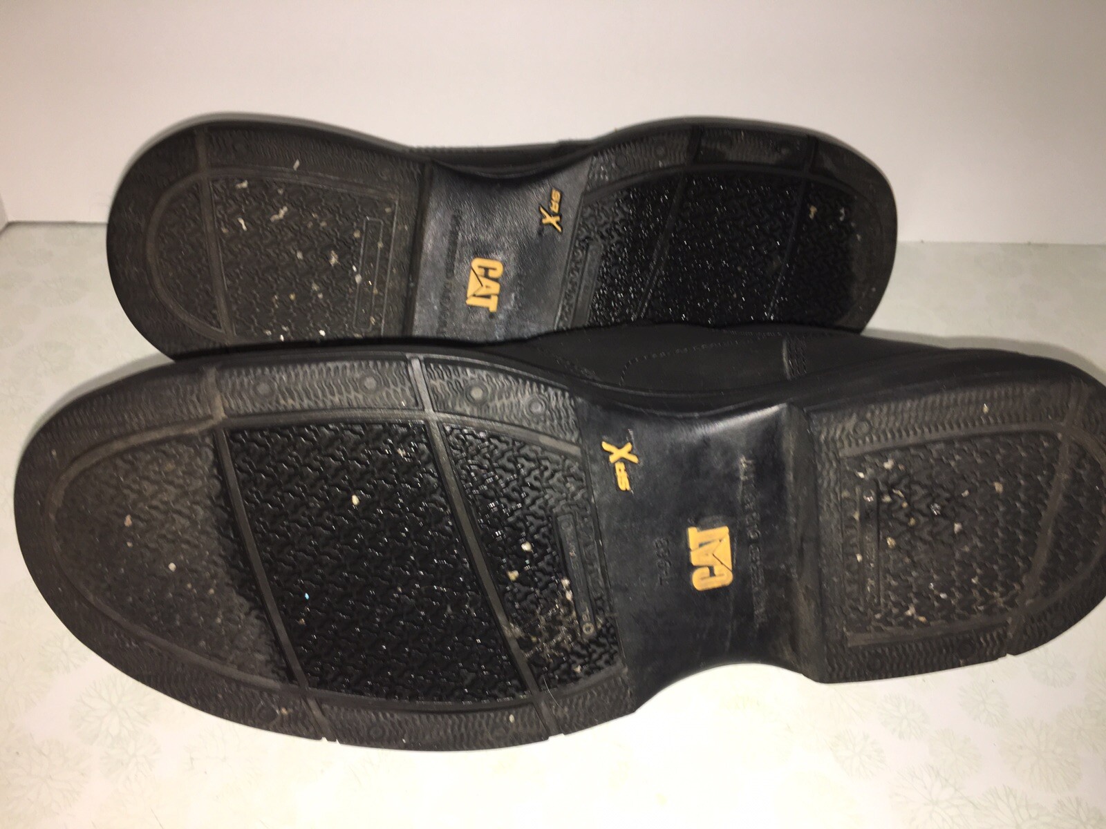 Caterpillar CAT Conclude Slip On Leather Safety Steel Toe Work Loafer ...