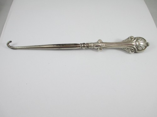 Wonderful "Art Nouveau" Silver Handled Boot Hook, Crisford & Norris ...