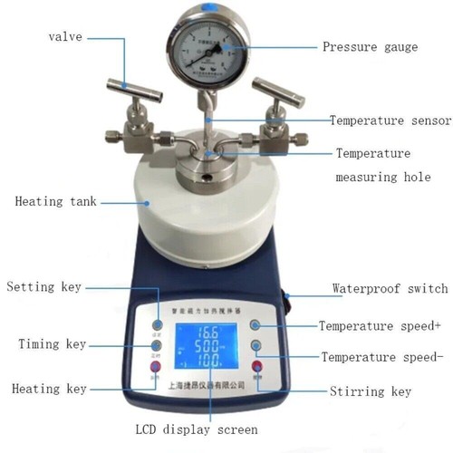 Magnetic Stirring High Temperature Pressure Instrumentation Unit ...