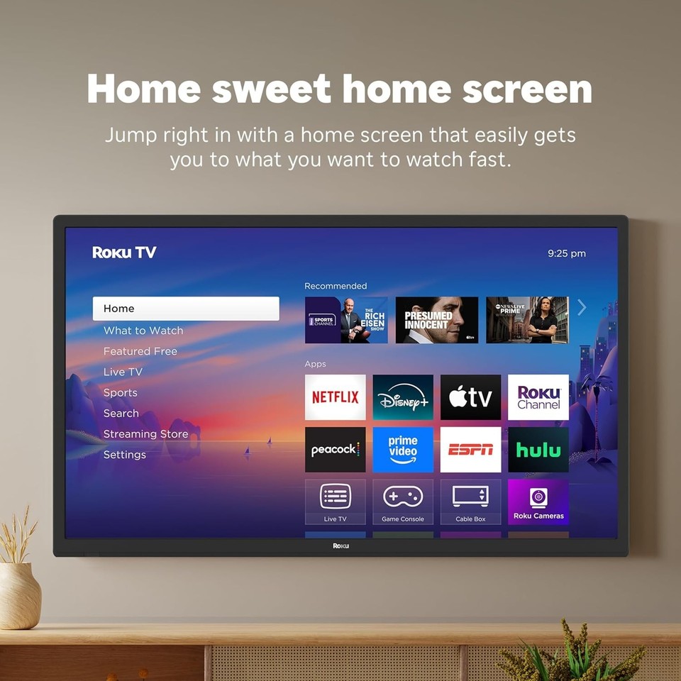 Roku 32 Inch Class Select Series Full HD LED Smart TV (2025) | eBay
