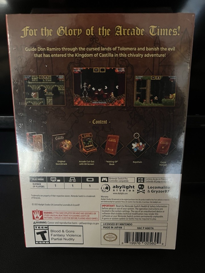 Cursed Castilla EX (Nintendo Switch) - RARE BRAND NEW & SEALED | eBay