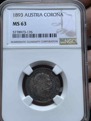 1893 AUSTRIA 1 Corona - Toner | eBay