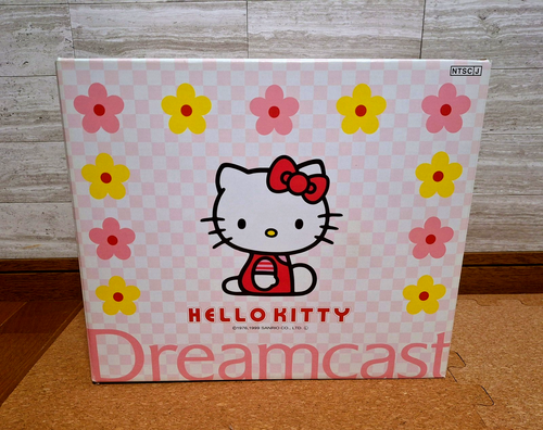 Sega Dreamcast Hello Kitty Pink Console HKT-3000 *TESTED ONCE ...