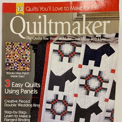 Quiltmaker Magazine 13 Quilts To Make - September October 2016 | eBay