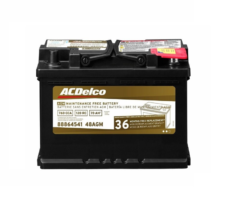 ACDelco 48AGM Vehicle Battery | AGM Battery | Aftermarket | United States