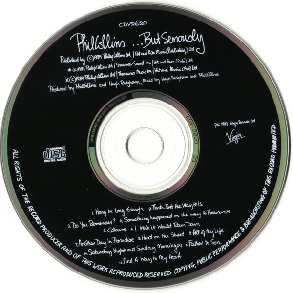 Phil Collins - ...But Seriously (CD, Album) | eBay