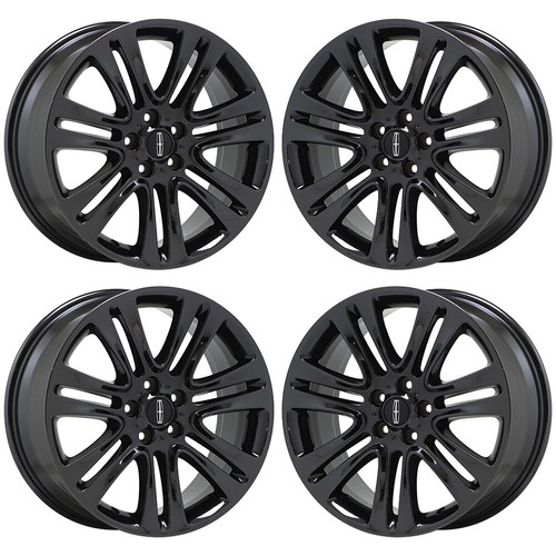 18" Lincoln MKZ Black Chrome wheels rims Factory OEM set 4 3952 | eBay