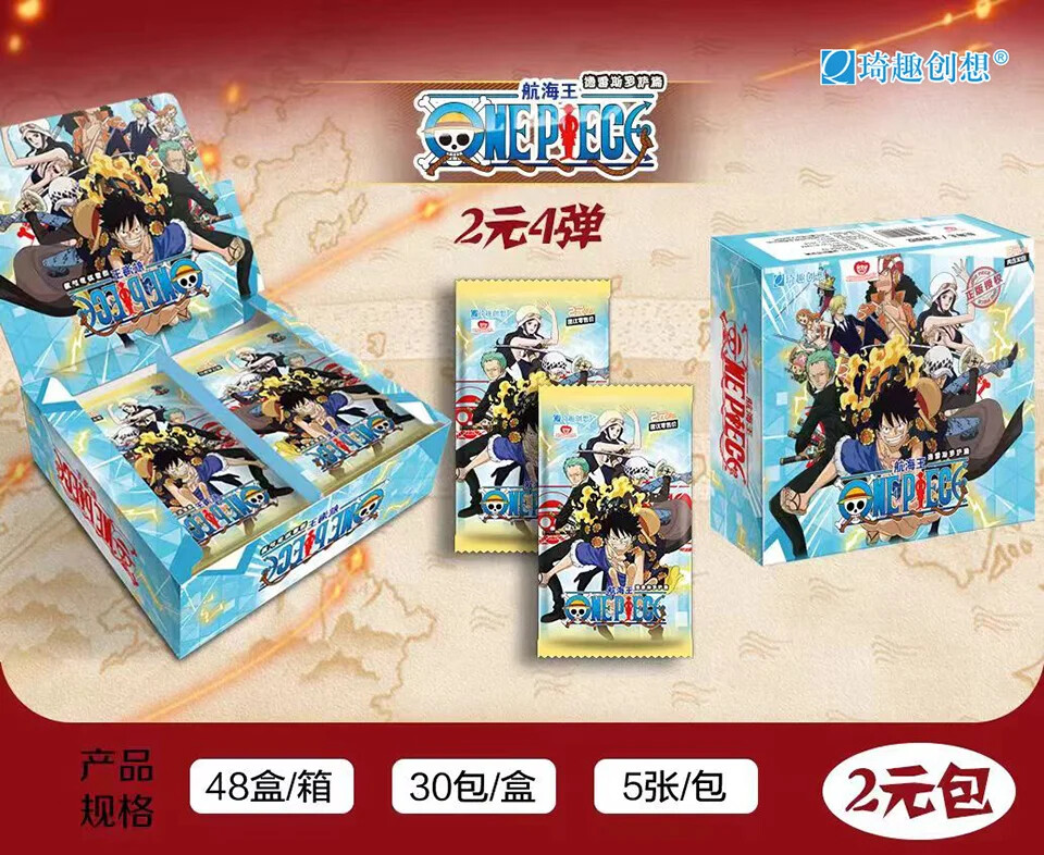 2024 Toei One Piece Official Booster Box Deluxe Trading Card's Doujin ...