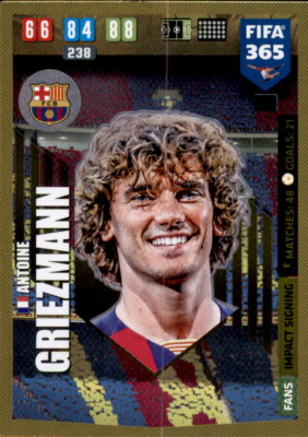 Panini Fifa 365 2020 Karten Cards 104 - Antoine Griezmann - Impact ...