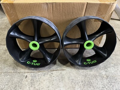 Lot 2 C-Tug Kayak Canoe Boat Carrier Rack Cart Trolley Dolly Solid ...