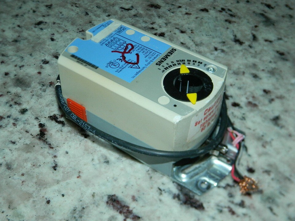 SIEMENS GDE161.1P OPENAIR ELECTRIC DAMPER ACTUATOR NON-SPRING RETURN ...