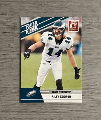 2010 NFL Donruss Rated Rookie | Riley Cooper RC | #83 | Philadelphia ...