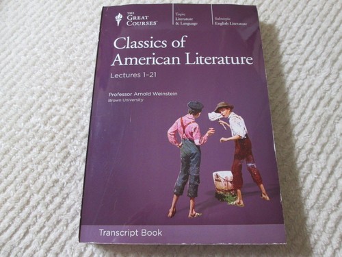 The Great Courses Classics of American Literature Lectures 1-21 ...