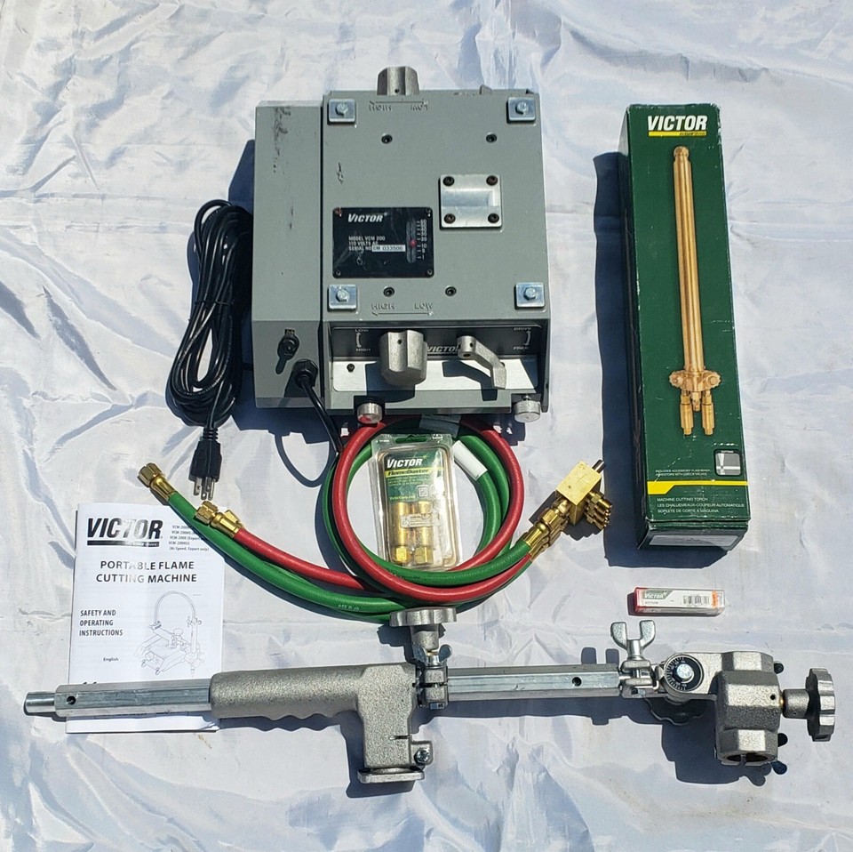 Victor VCM-200 Portable Track Torch Cutting Machine 0200-0220 | eBay