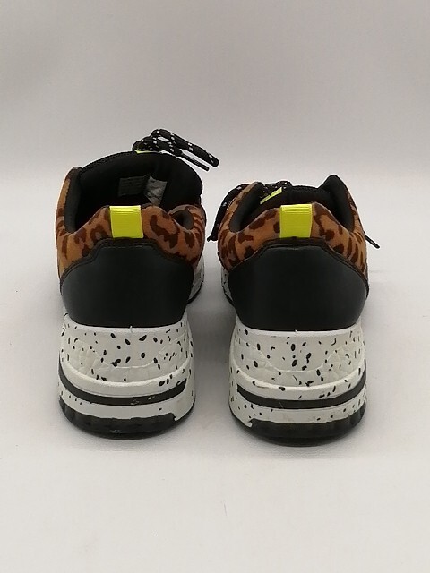 Madden Girl Sneakers Womens Akima Brown Leopard 8.5 Fashion Shoe Wedge ...