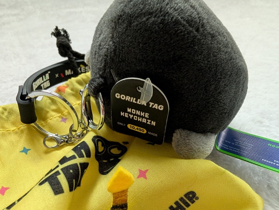 New! Makeship Monke Keychain from Gorilla Tag Another Axiom w/Code LE ...