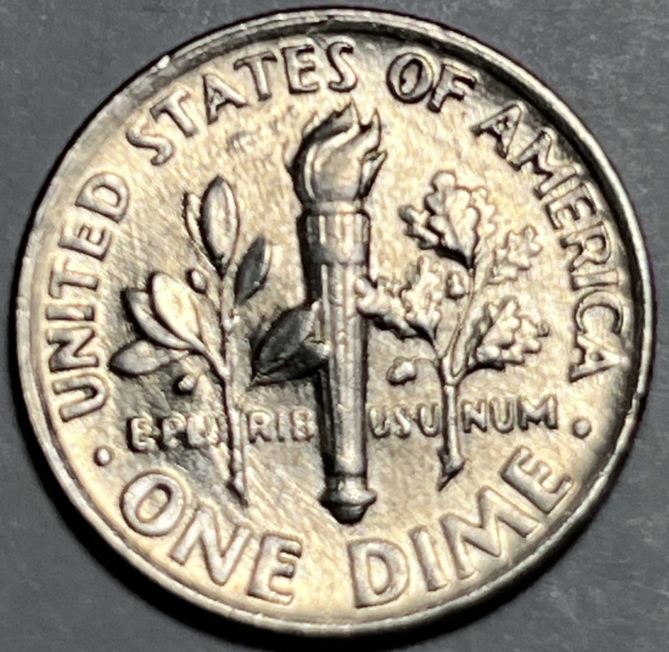 1989 P/P Dime Errors DDO DDR Strike Through Grease Both Sides Doubling ...